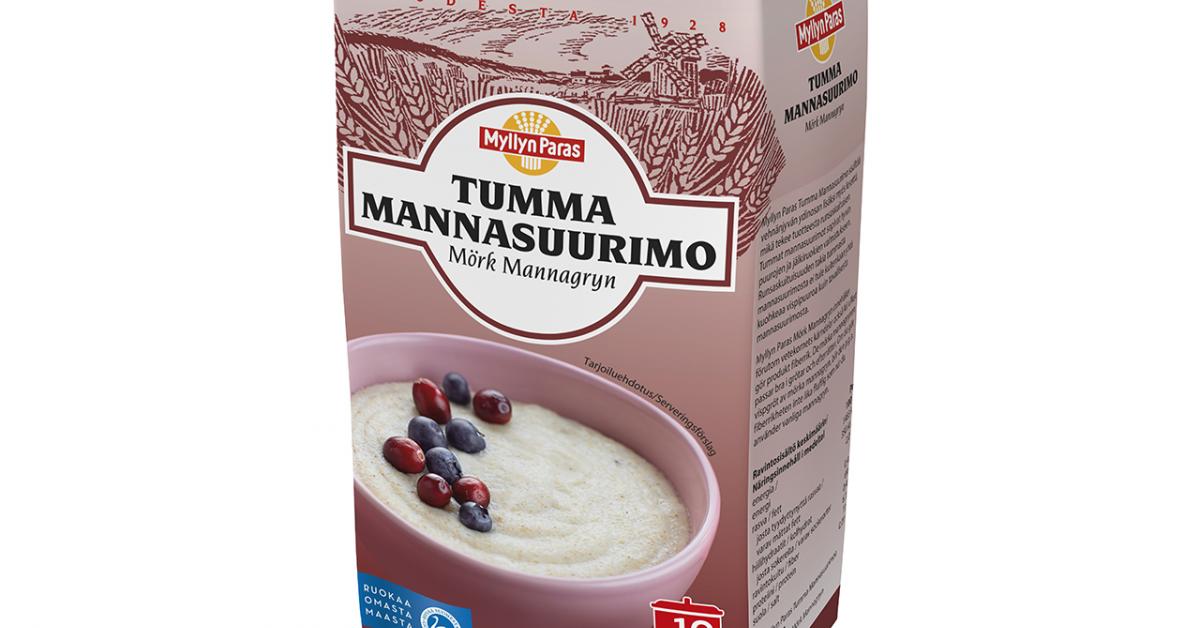 Tumma Mannasuurimo 1 kg | Myllyn Paras