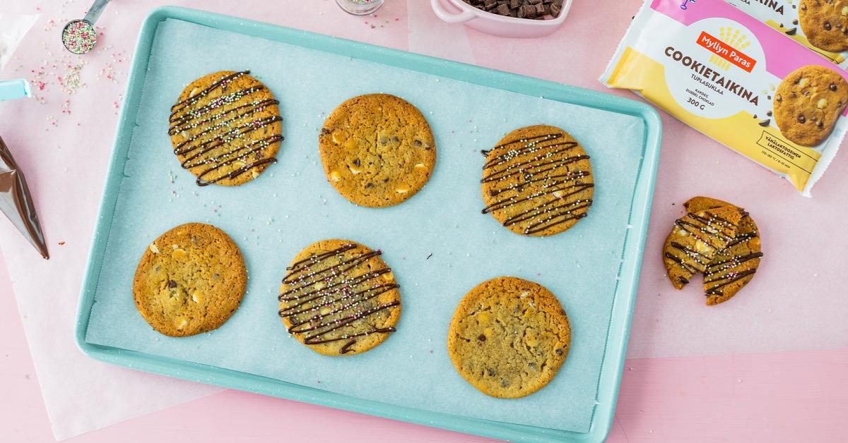 Tuunatut keksit cookietaikinasta | Myllyn Paras