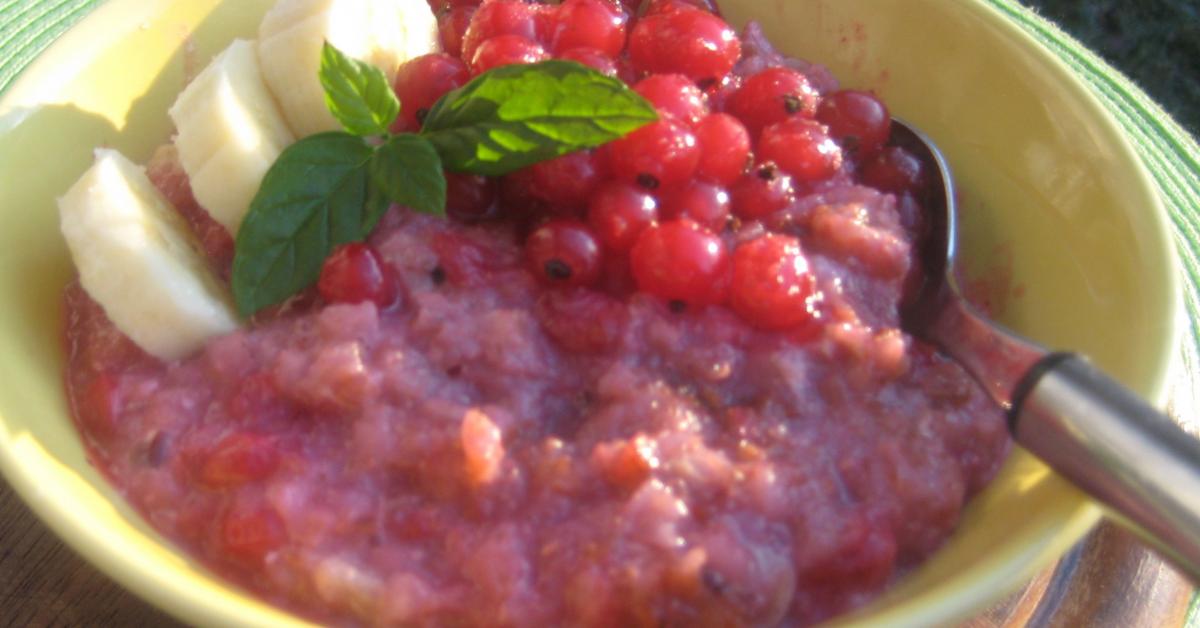 Punaherukka-banaaniruispuuro | Myllyn Paras