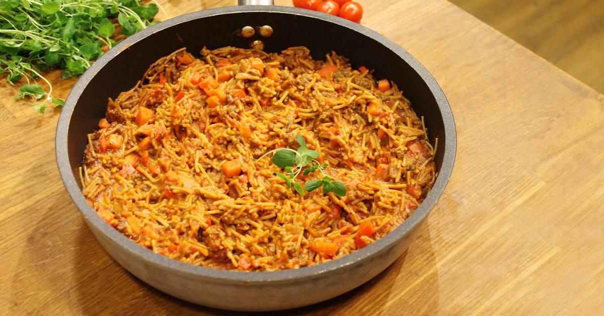 Nopea Raketti Spagetti pannu | Myllyn Paras