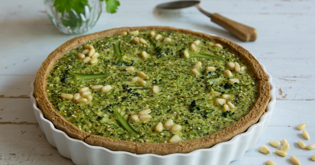 Parsakaali-kvinoapiiras | Myllyn Paras